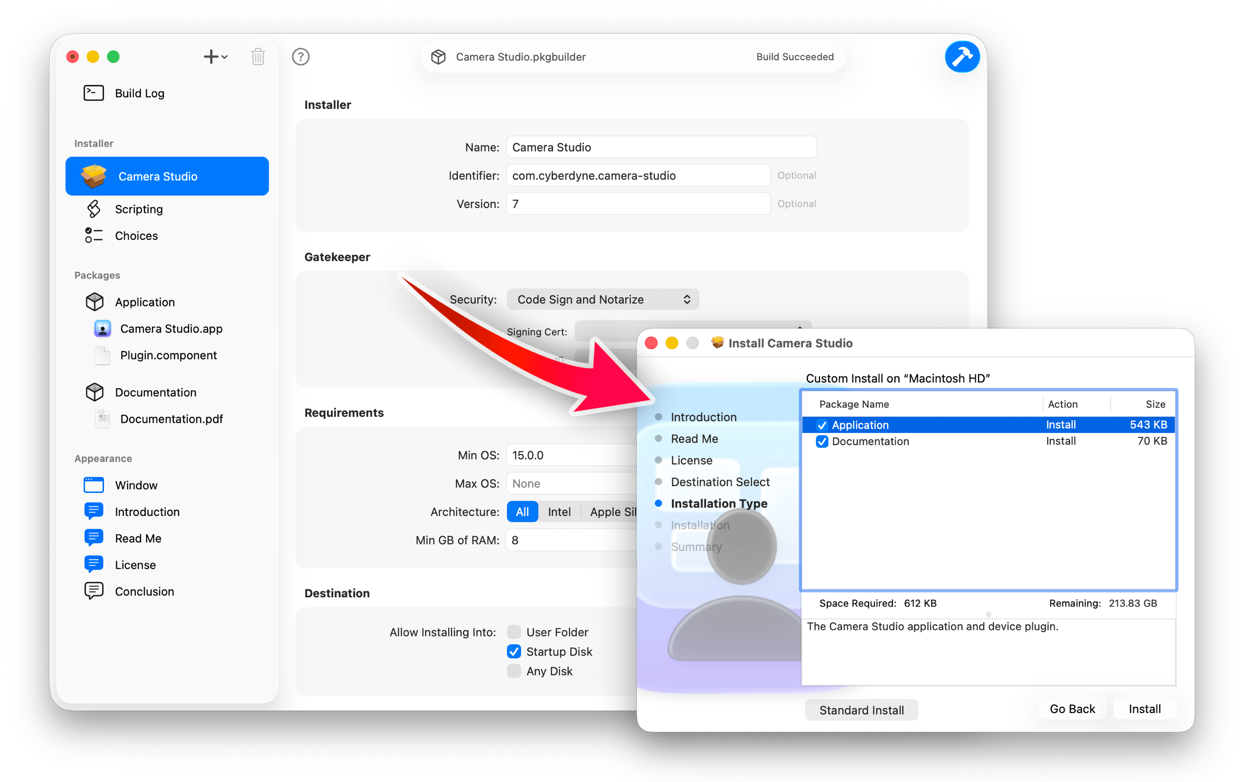 Package Builder - Build macOS pkg Installer Packages