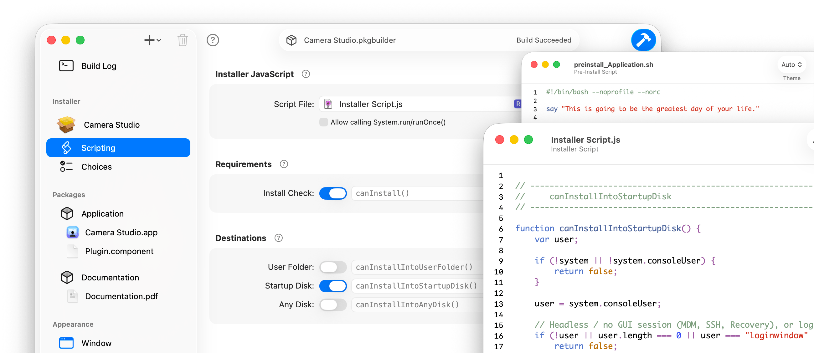 Package Builder - Build macOS pkg Installer Packages